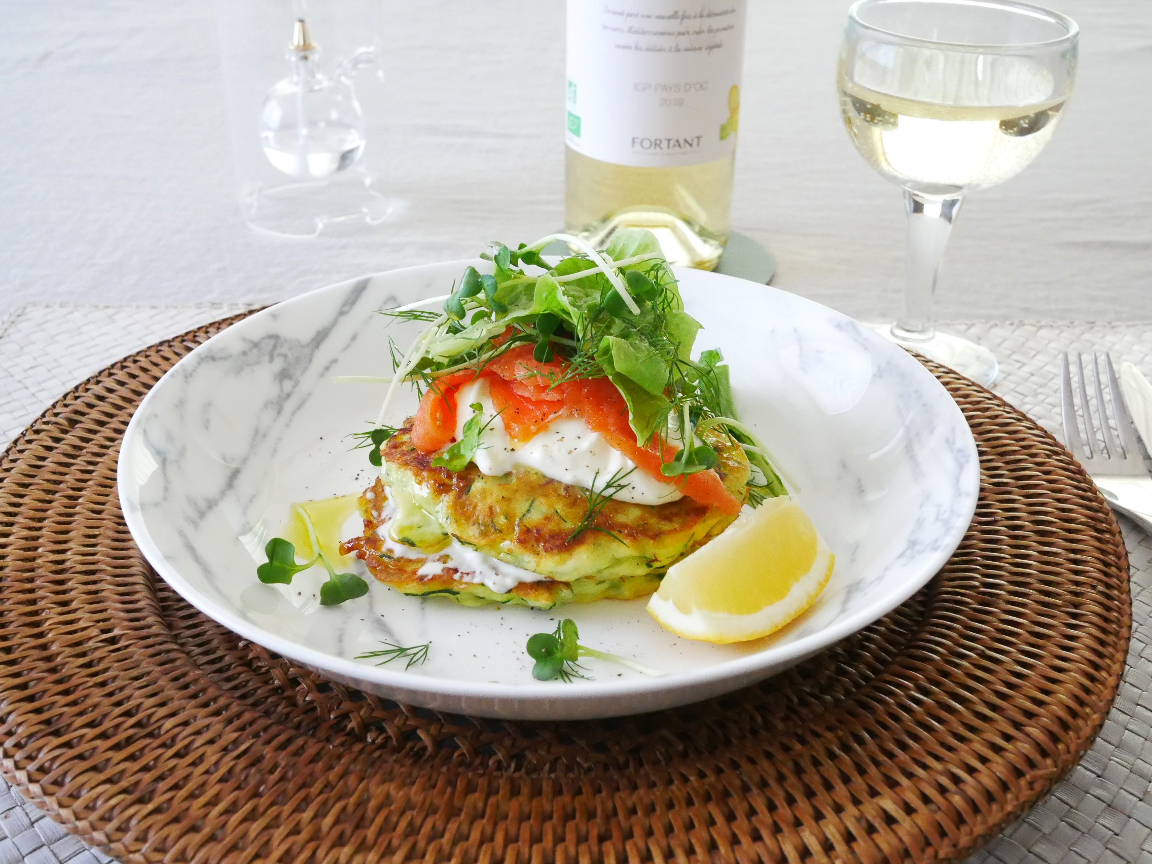 ワインに合う簡単レシピVol.17 ラングドッグ・ルーションのオーガニックに合わせるのは「ズッキーニのパンケーキ」 - whynot?でセレンディピティな出会いを